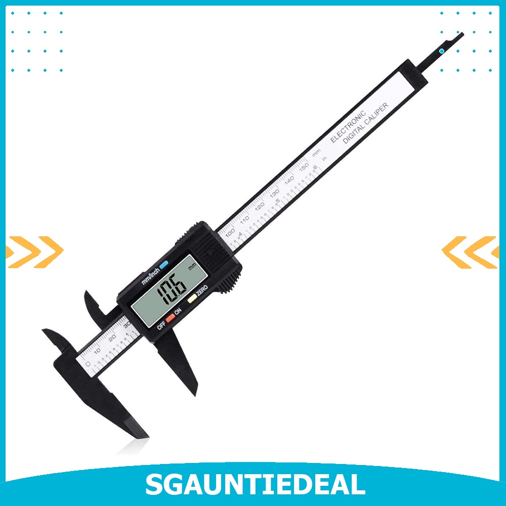 [instock] Digital Caliper, Adoric 0-6" Calipers Measuring Tool ...