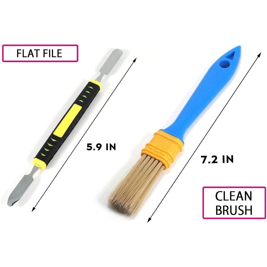 (instock) Keyboard Cleaner Sets Switch Keycaps Puller Flat File for ...