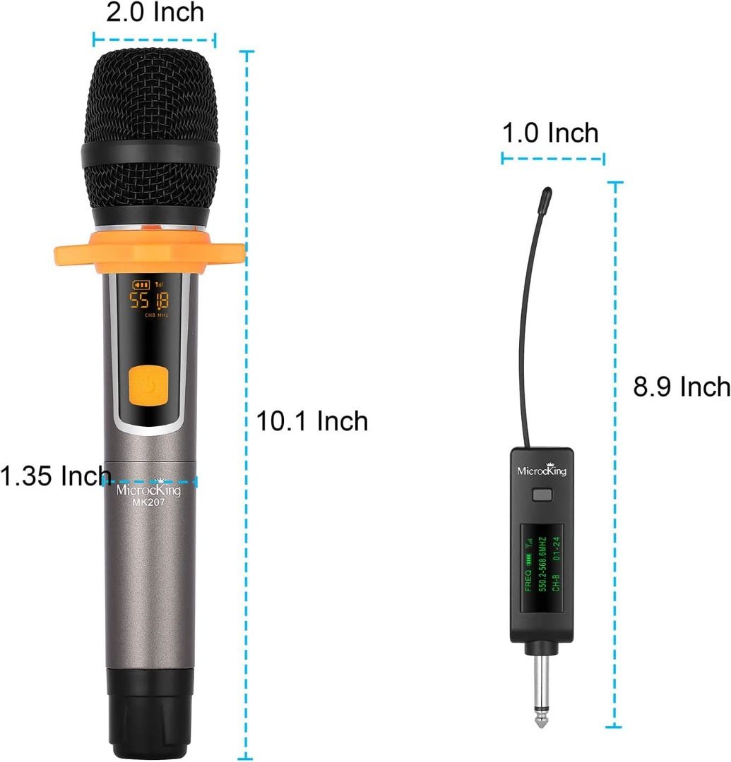 [instock] MicrocKing Wireless Microphone Wireless Microphone System ...