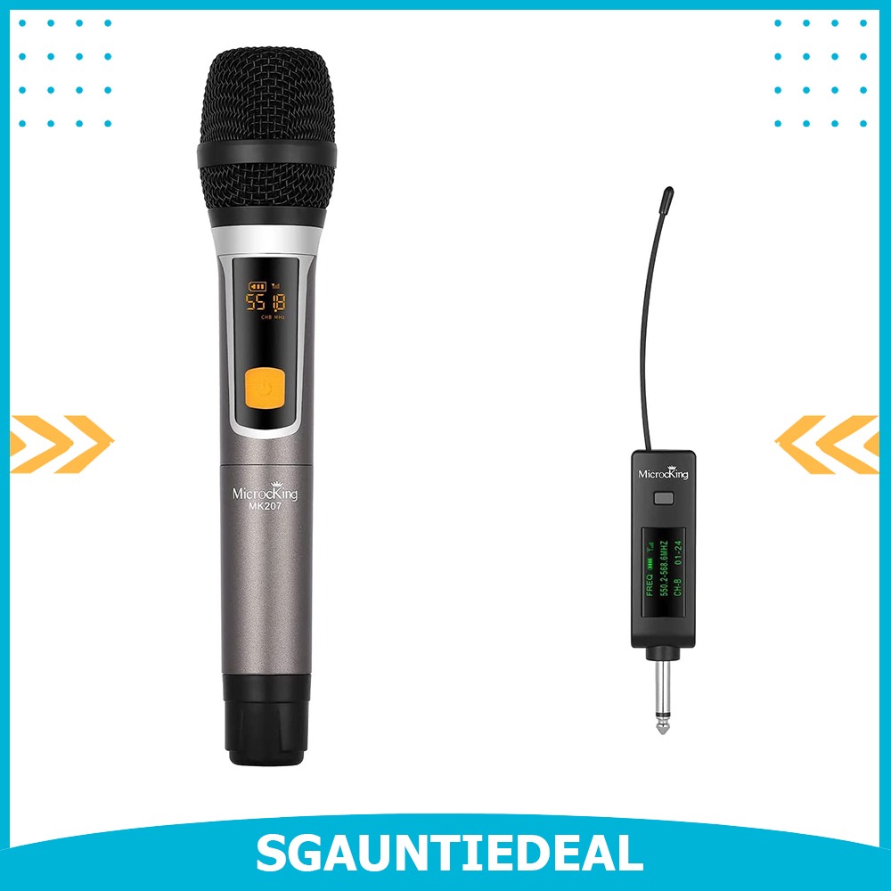 [instock] MicrocKing Wireless Microphone Wireless Microphone System ...
