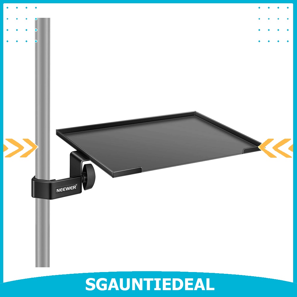 [instock] Neewer Clamp-On Laptop Notebook Rack Tray Holder, Made of ...