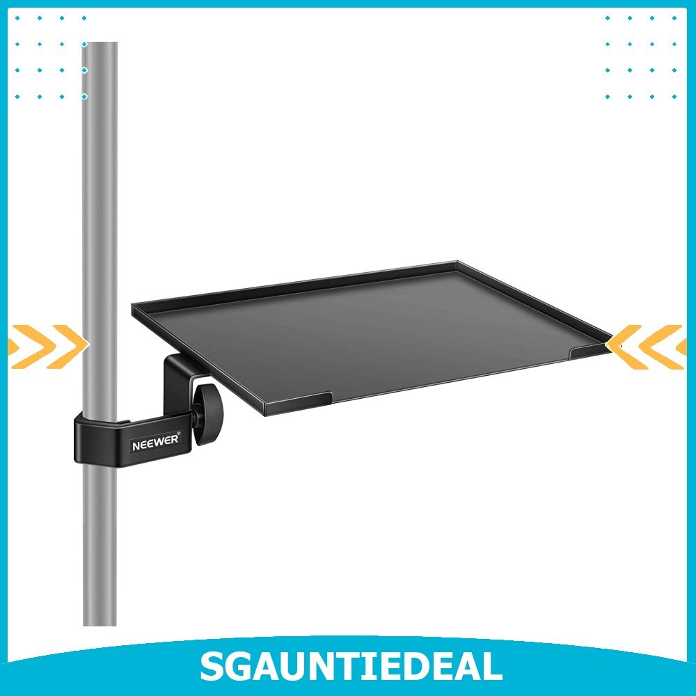 [instock] Neewer Clamp-On Laptop Notebook Rack Tray Holder, Made of ...