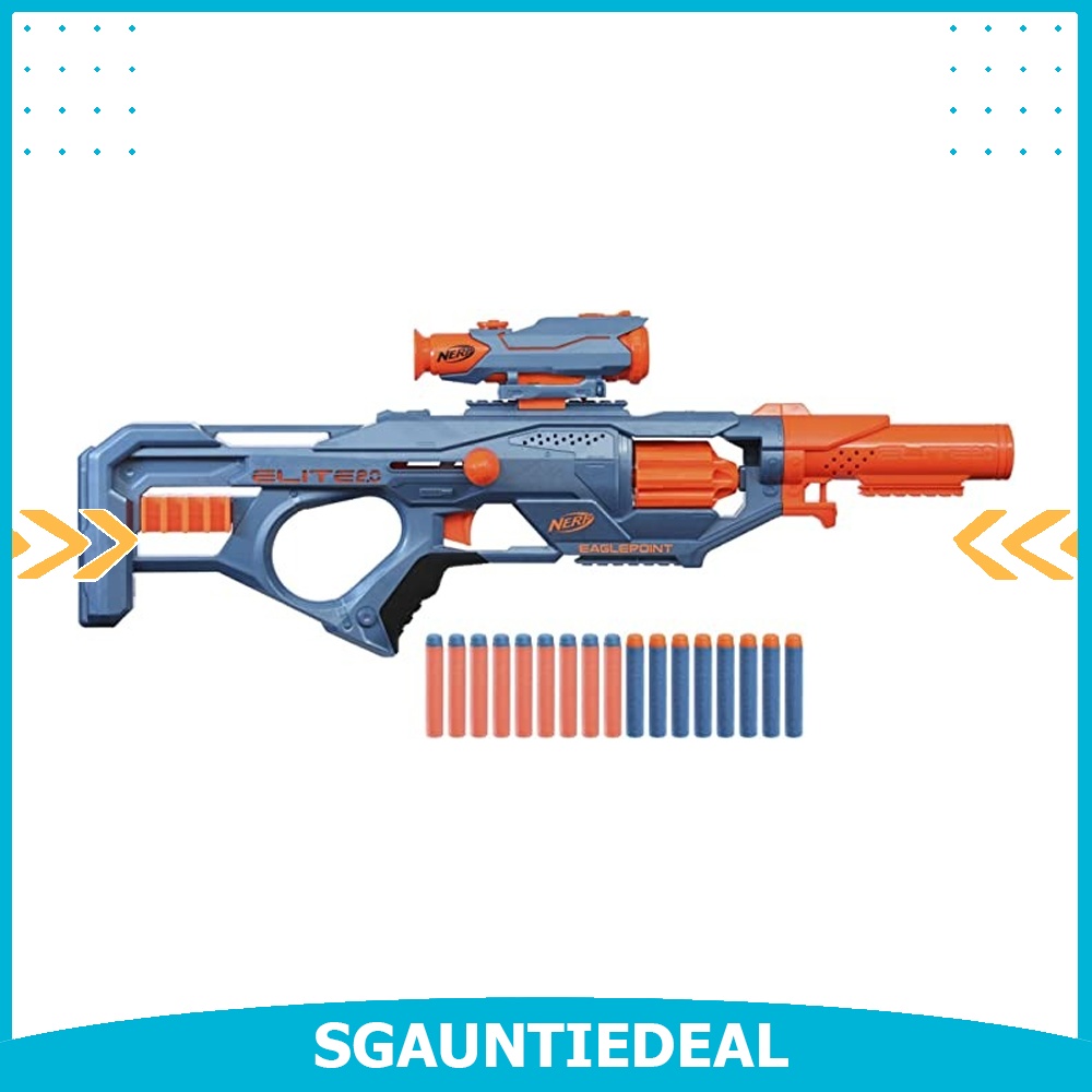 (instock) NERF Elite 2.0 Eaglepoint RD-8 Blaster -- 8-Dart Drum ...