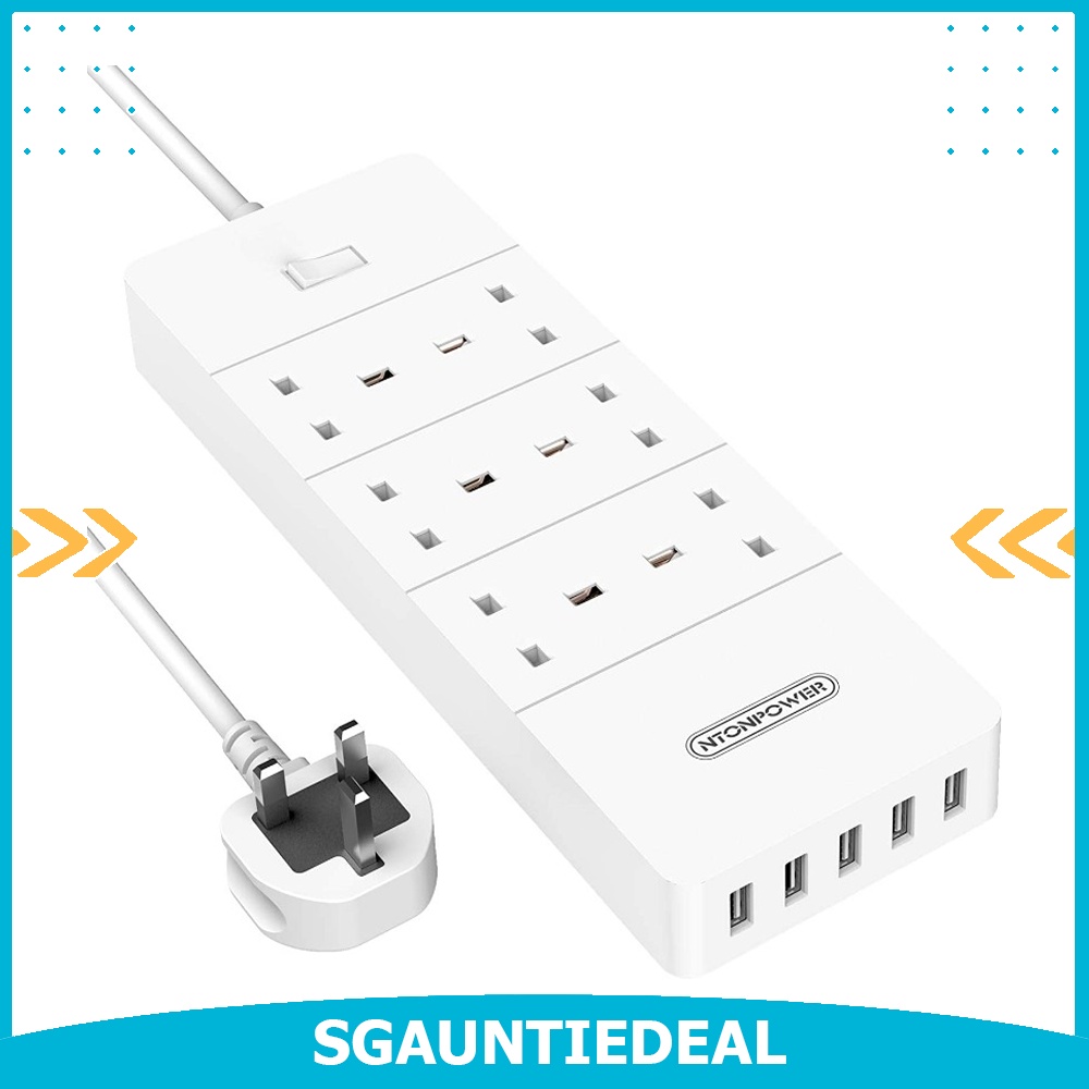 [instock] Power Strip with Superior Surge Protection, NTONPOWER ...