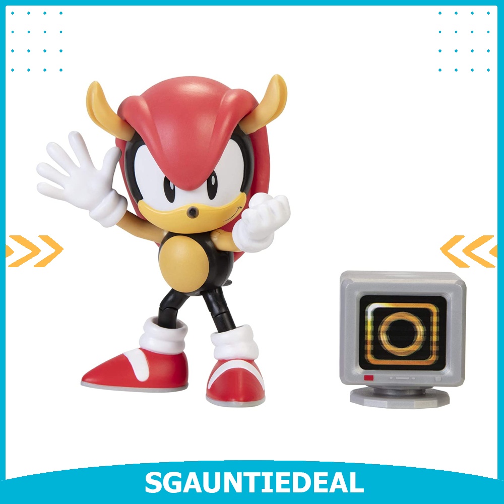 [instock] Sonic The Hedgehog Action Figure 4-Inch Mighty with Monitor ...