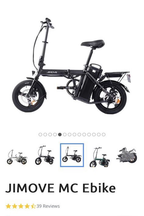 Ji-Move Mc Bike, Sports Equipment, PMDs, E-Scooters & E-Bikes, E ...