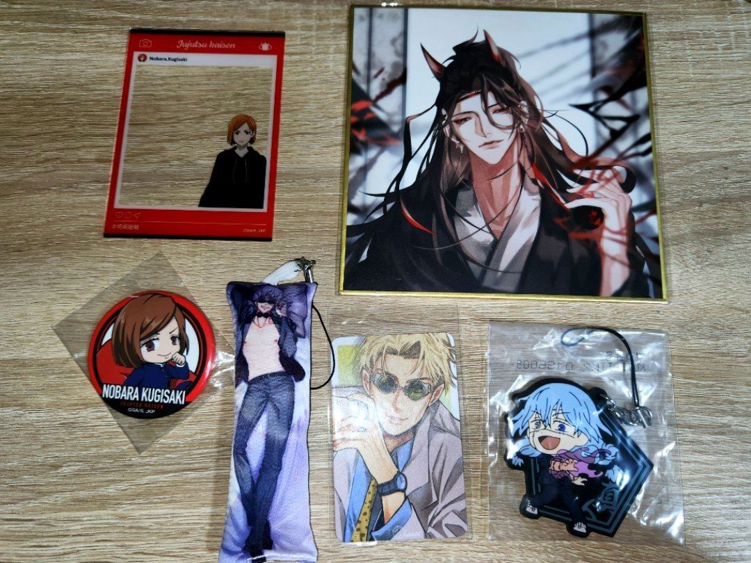 Jujutsu kaisen gojo nobora geto nanami mahito acrylic card keychain ...