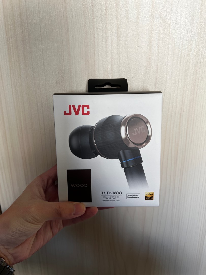 JVC FW-1800 入耳式耳機 可交換 player或耳機, 音響器材, 耳機 - Carousell