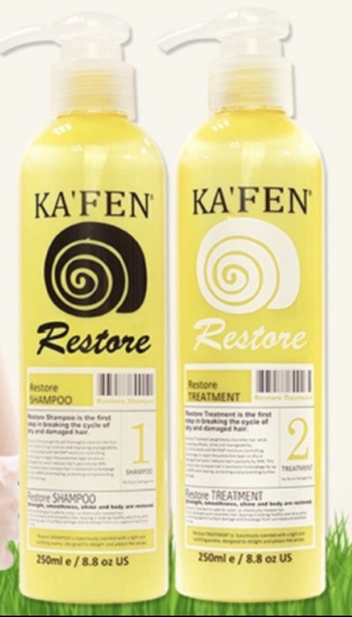 Kafen shampoo and treatment, Beauty & Personal Care, Hair on Carousell