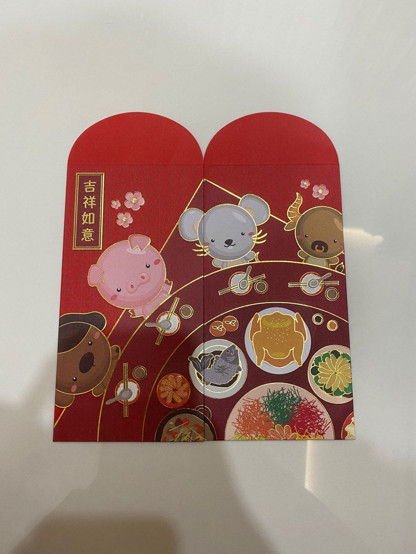 Kcc animal red packets, Hobbies & Toys, Stationery & Craft, Art & Prints on Carousell