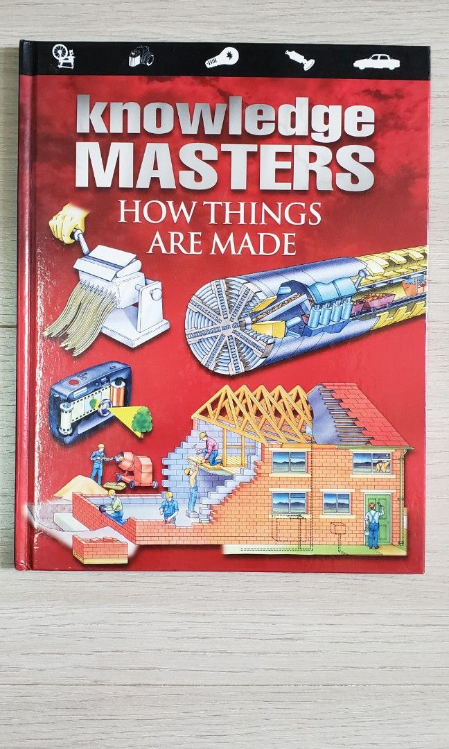Knowledge Masters How things are made, 興趣及遊戲, 書本 & 文具, 小朋友書 - Carousell