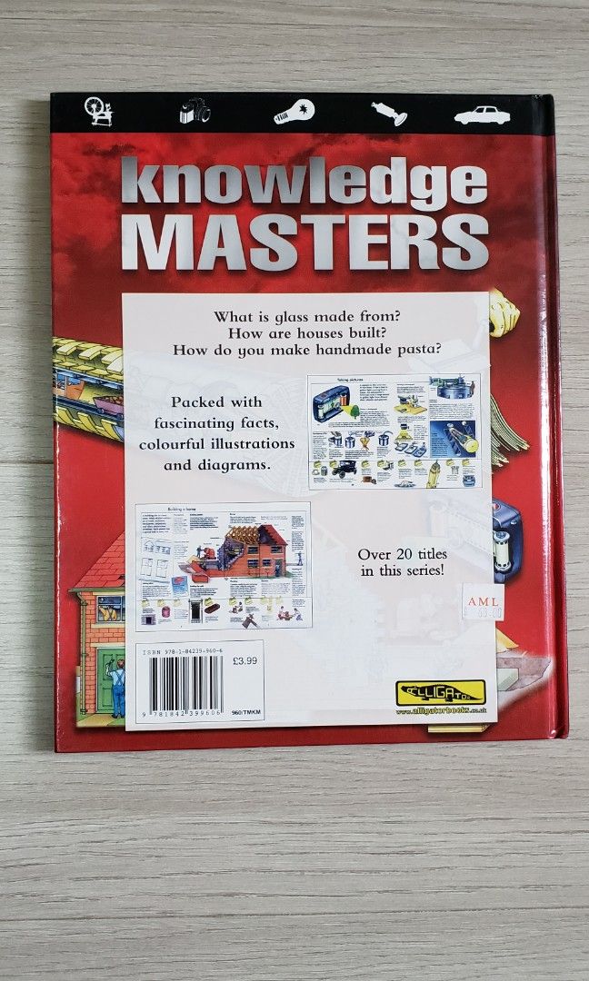 Knowledge Masters How things are made, 興趣及遊戲, 書本 & 文具, 小朋友書 - Carousell