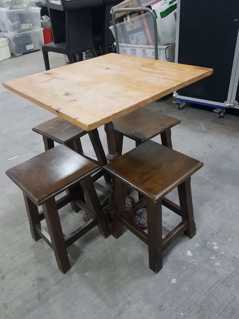Kopitiam Table 3 set., Furniture & Home Living, Furniture, Tables ...