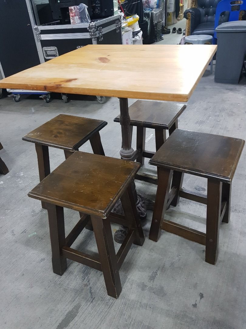 Kopitiam Table 3 set., Furniture & Home Living, Furniture, Tables ...