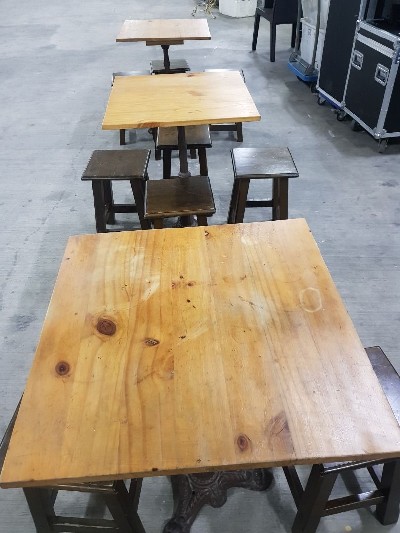Kopitiam Table 3 set., Furniture & Home Living, Furniture, Tables ...
