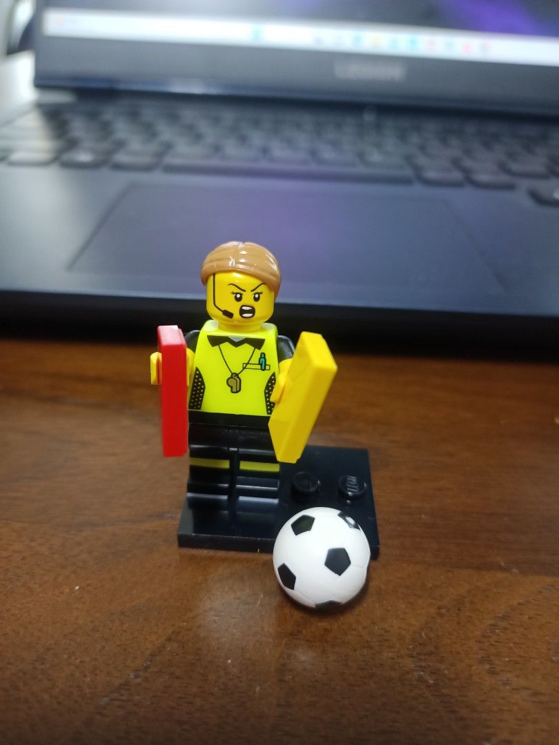 Lego mini figurines series 24 soccer referee, Hobbies & Toys, Toys ...