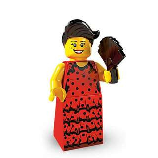 Lego Series 6 Flamenco Dancer Genie Highland Battler Clockwood Robot ...