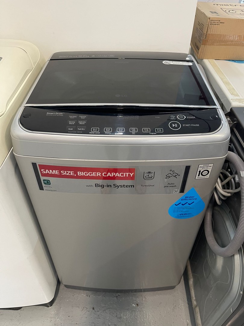 LG 10Kg Top Load Washing Machines (WFT1081DD), TV & Home Appliances ...