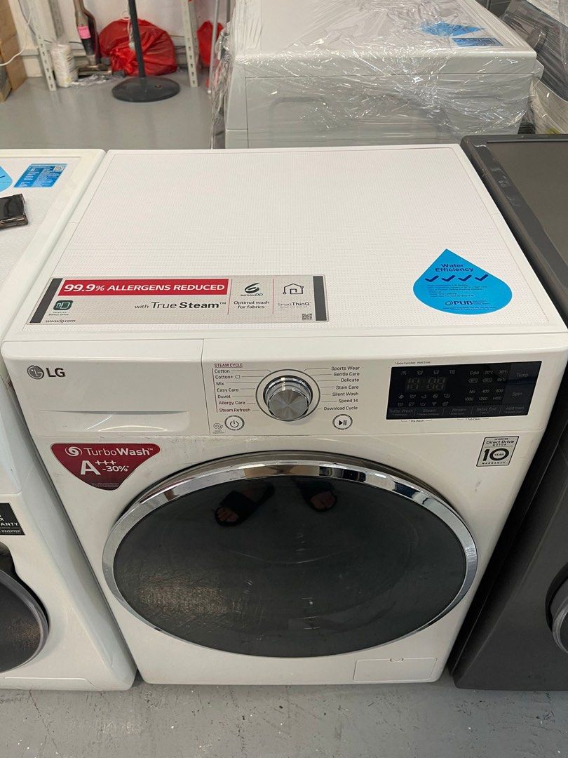 LG 9Kg Front Load Washer ( TWC1409S2W), TV & Home Appliances, Washing Machines and Dryers on ...
