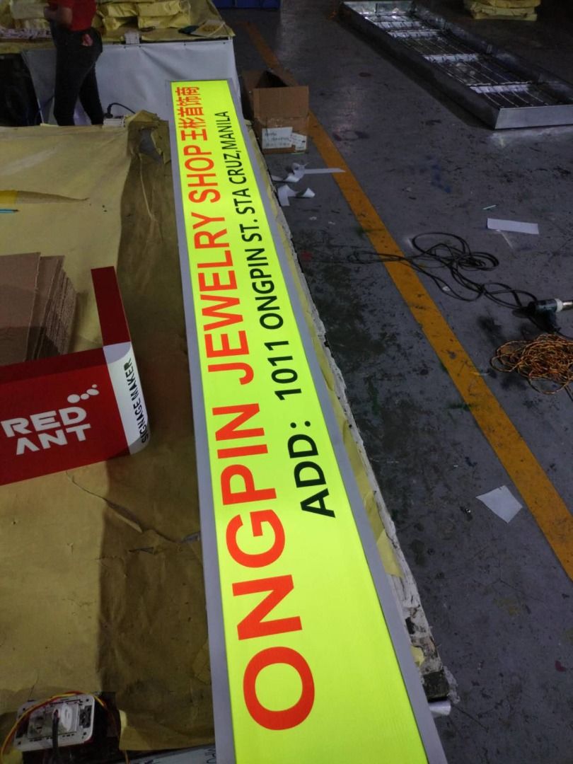 LIGHTBOX SIGNAGE / LIGHTED/ SINGLE AND DOUBLE FACE on Carousell