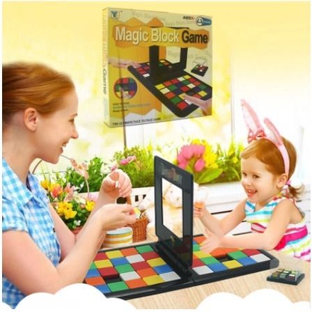 Magic Block Game Rubik's Cube Board Game Tile Shifting Entertainment ...