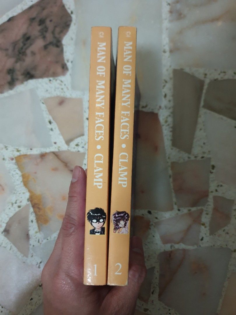 Man of Many Faces Vol 1-2 (Complete) Clamp English Manga, Hobbies ...