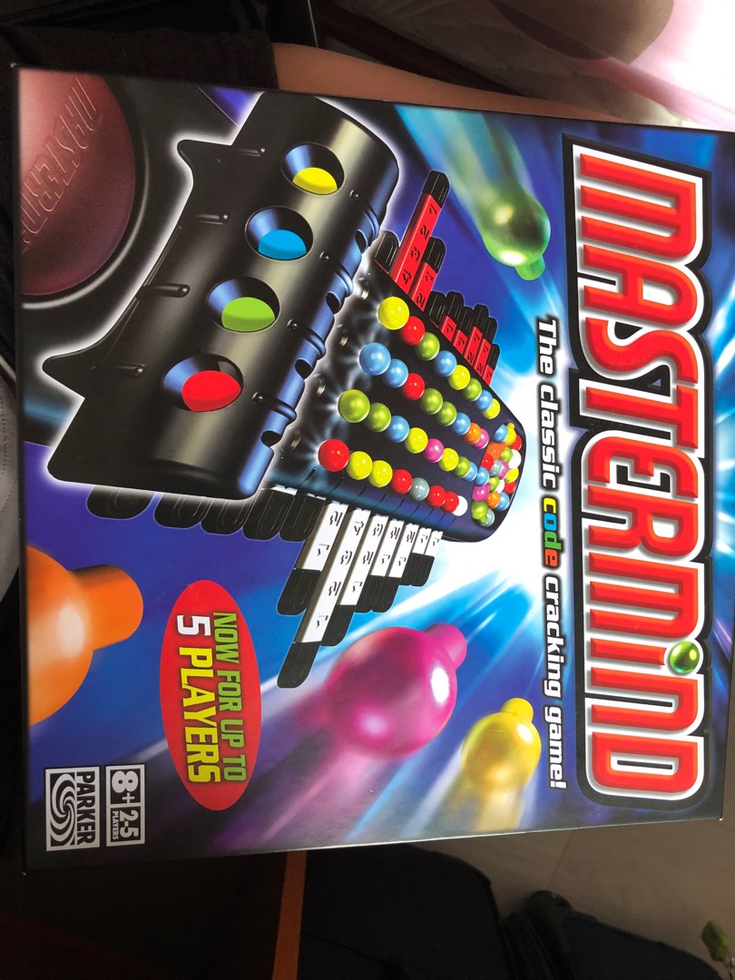 Mastermind - Code Cracking board game (2-5 players), Hobbies & Toys ...