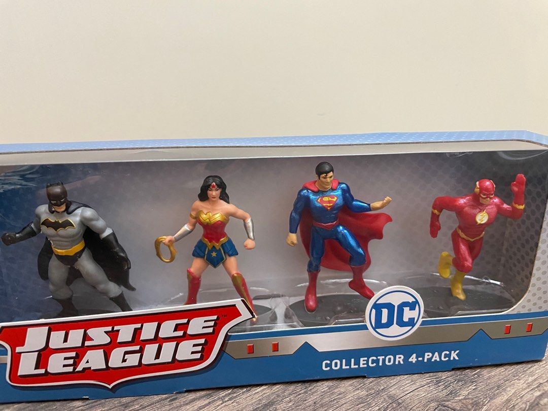 Mattel DC Justice League - Collector's Edition Figure (4 Pack ...