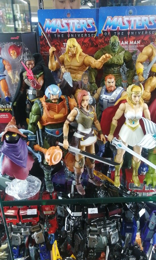 Mattel Masterverse Netflix Masters of the Universe Set of 20, Hobbies ...