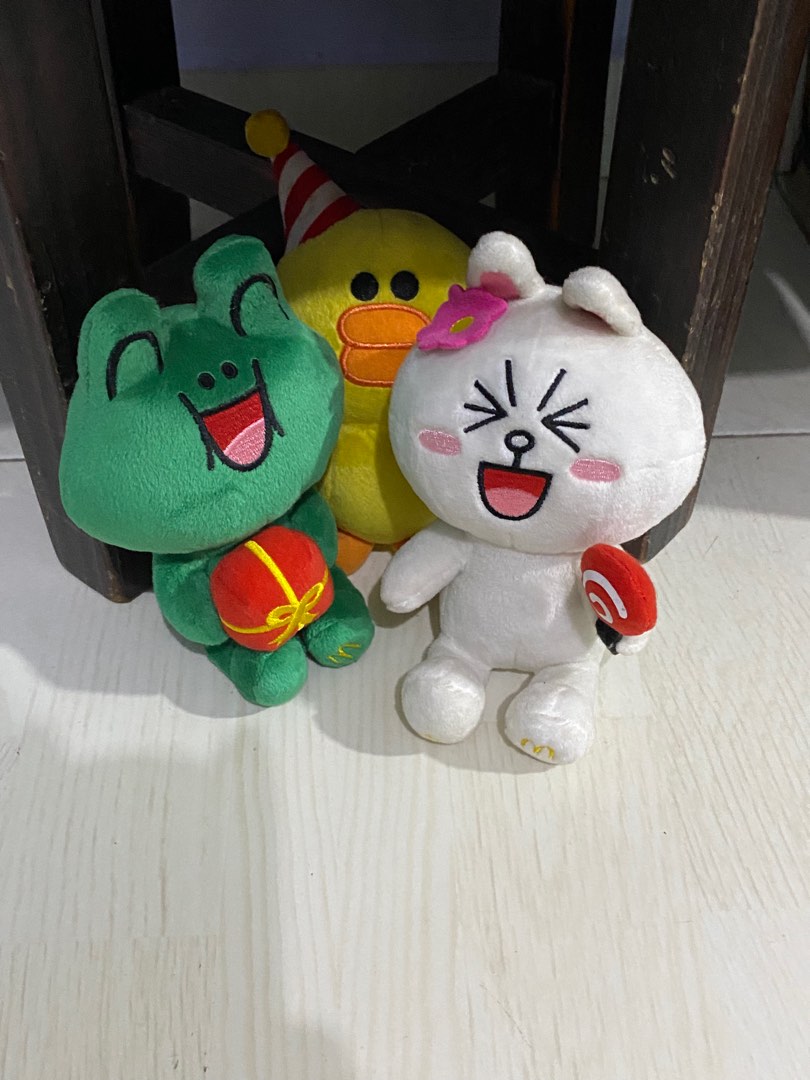 McDonald Line Friends Collection, Hobbies & Toys, Toys & Games on Carousell