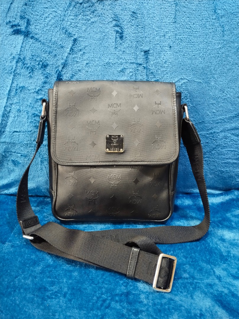 MCM w/serial no. SLING BAG FOR MEN on Carousell