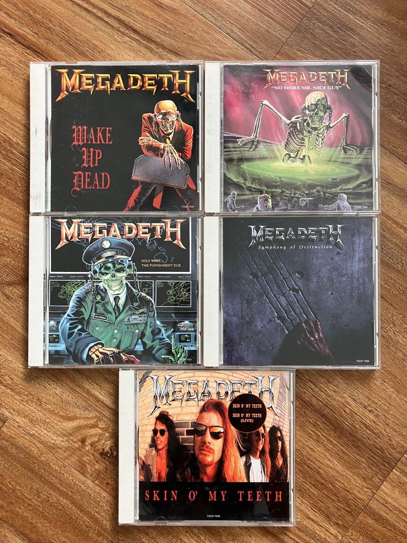 Megadeth - Megabox Singles Collection, Hobbies & Toys, Music & Media ...