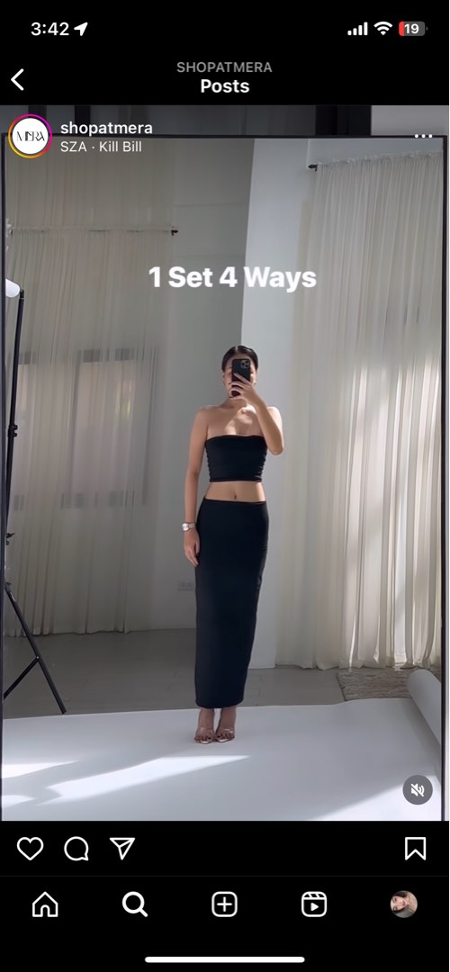 Mera Riri Reversible Set - Large on Carousell