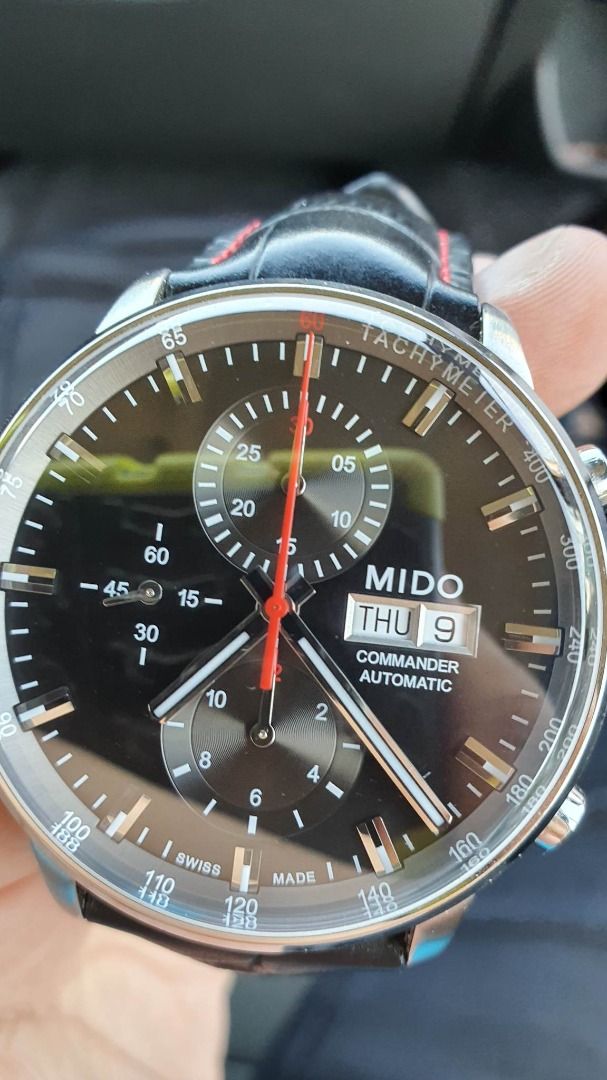 Mido Commander Mark 2 Automatic Chronograph Watch, Men's Fashion ...