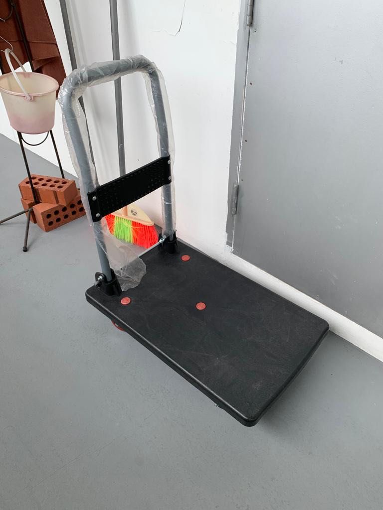 Mini Foldable Trolley, Hobbies & Toys, Travel, Travel Essentials ...