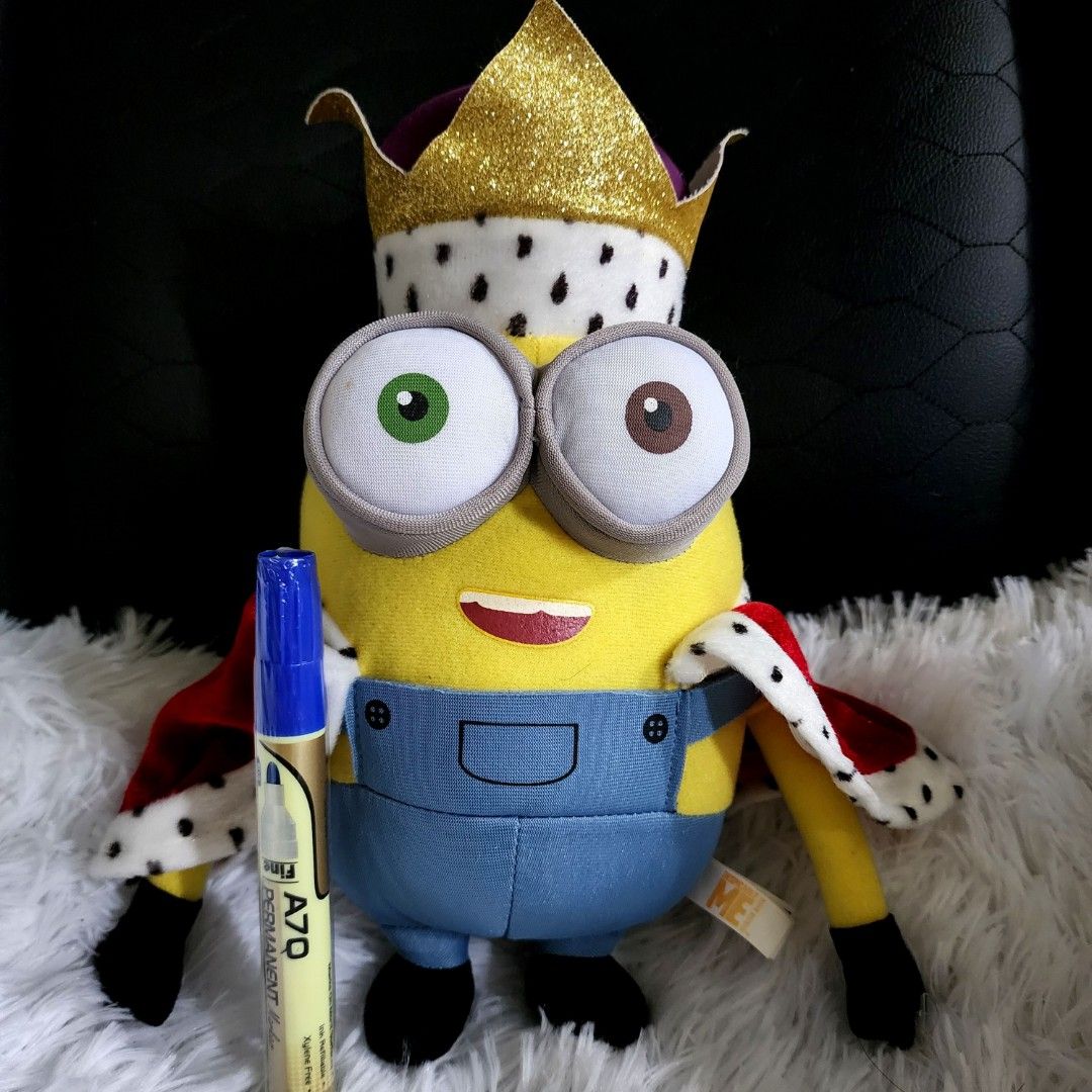Minion King Bob Plush Toy, Hobbies & Toys, Toys & Games on Carousell