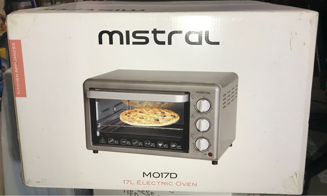 Mistral M017D 17L Electric Oven, TV & Home Appliances, Kitchen ...