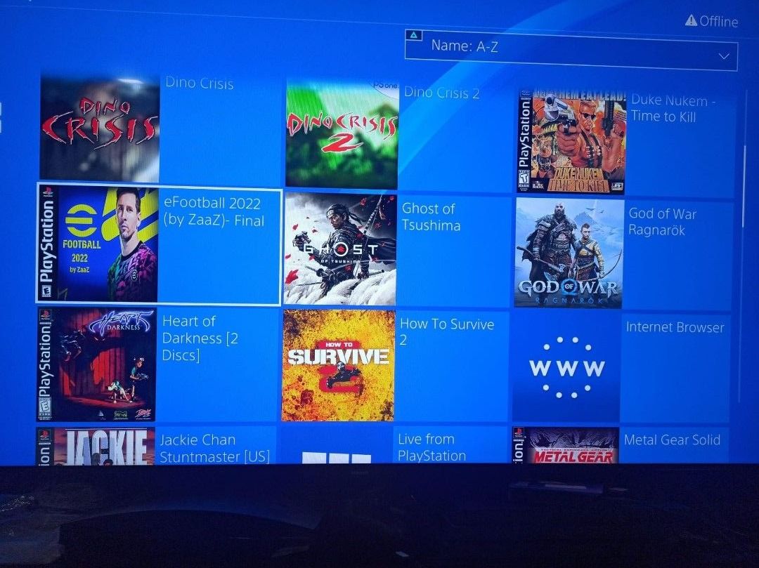 Modded PS4 PRO full set with Dualshock controller,cables and thumb ...