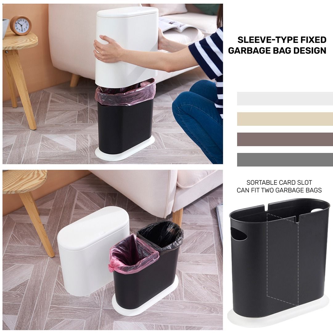 Modern Slim Dustbin | Elegant Sleek Way to Throw the Rubbish | Trash ...