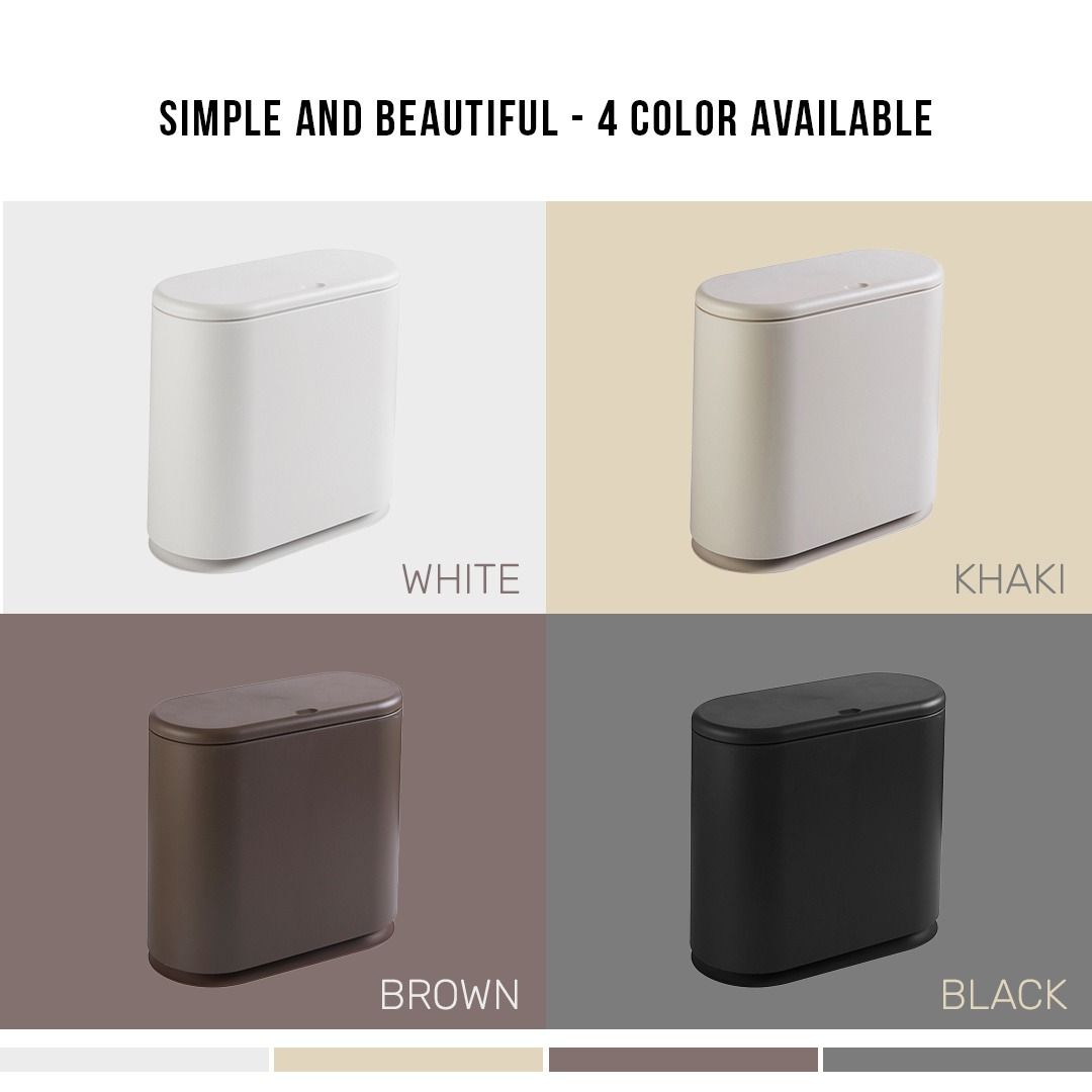 Modern Slim Dustbin | Elegant Sleek Way to Throw the Rubbish | Trash ...