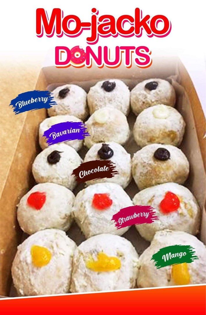 Mojacko Donuts, Food & Drinks, Homemade Bakes on Carousell