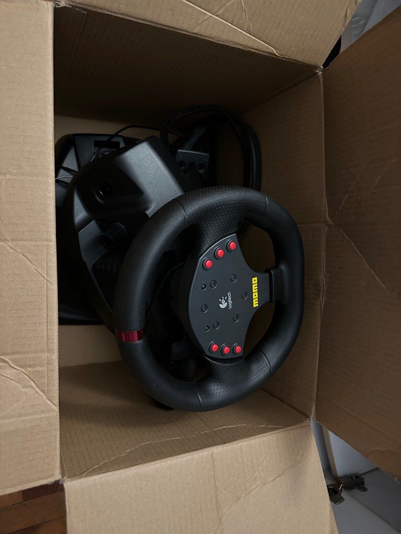Momo racing wheel, Video Gaming, Gaming Accessories, Controllers on ...