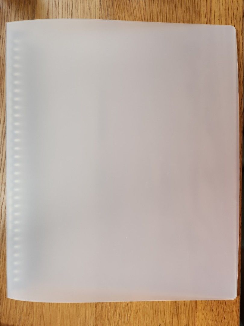 MUJI A4 30 Ring Binder file, Hobbies & Toys, Stationery & Craft ...