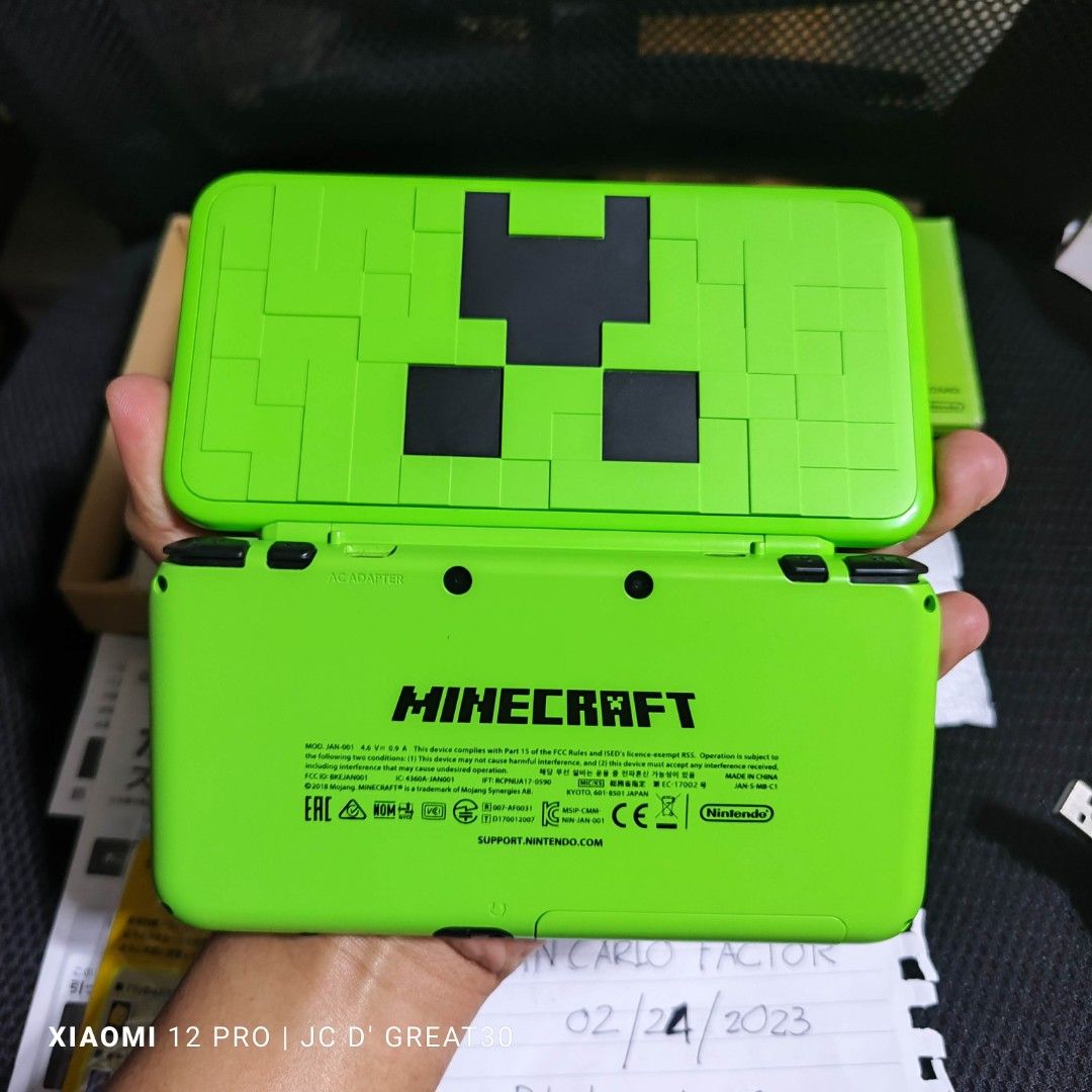New 2ds XL/ LL Minecraft edition Complete brandnew condition, Video ...