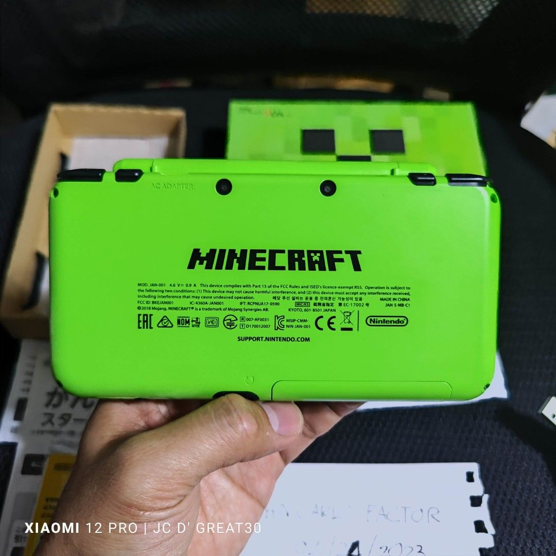 New 2ds XL/ LL Minecraft edition Complete brandnew condition, Video ...