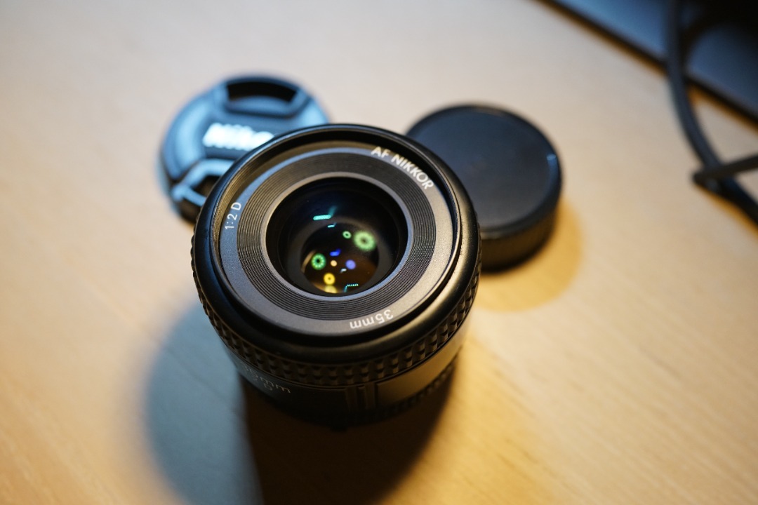 Nikon 35mm f/2 d AF D autofocus lens with aperture ring, Photography ...