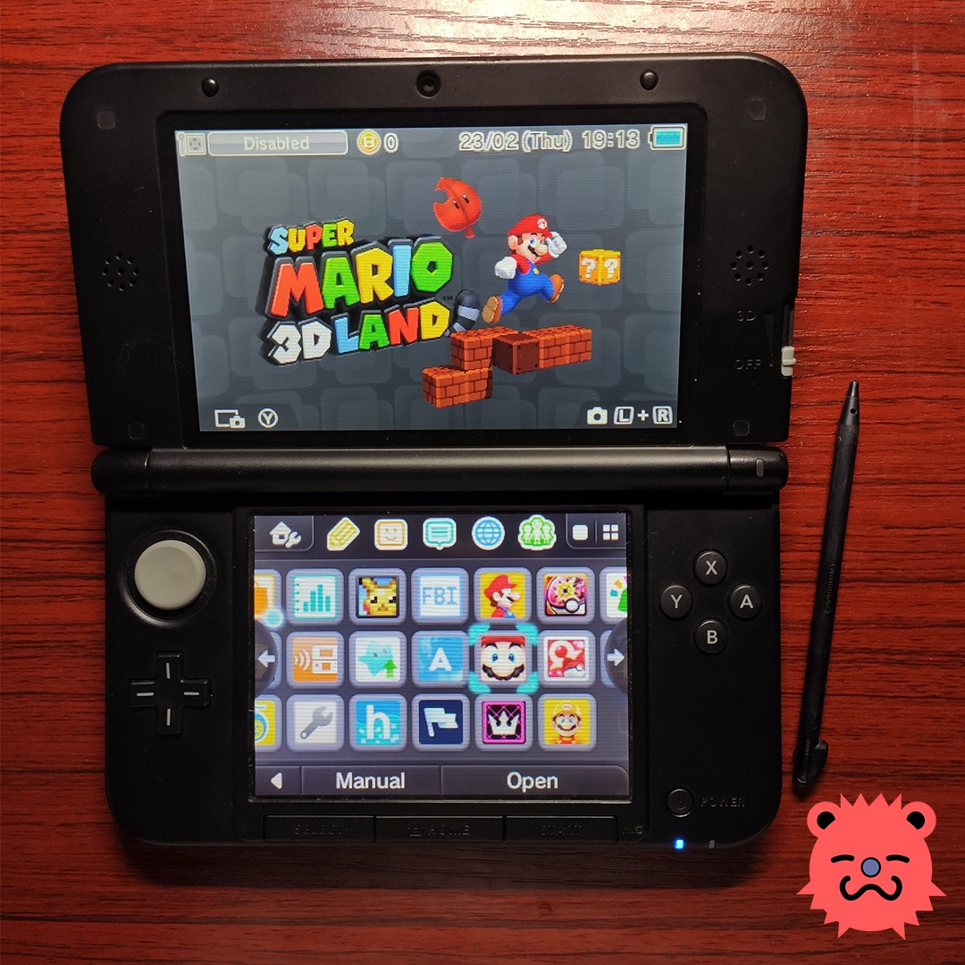 Nintendo 3DS XL grey and black | 32 GB, 200+ games installed | CFW ...