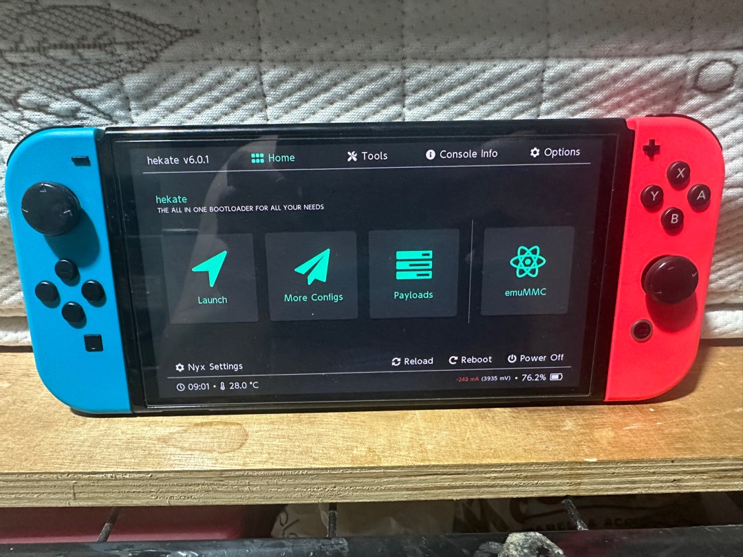 Nintendo Switch OLED Modded, Video Gaming, Video Game Consoles ...