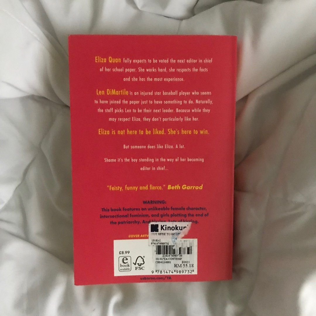 Not Here To Be Liked by Michelle Quach, Hobbies & Toys, Books ...