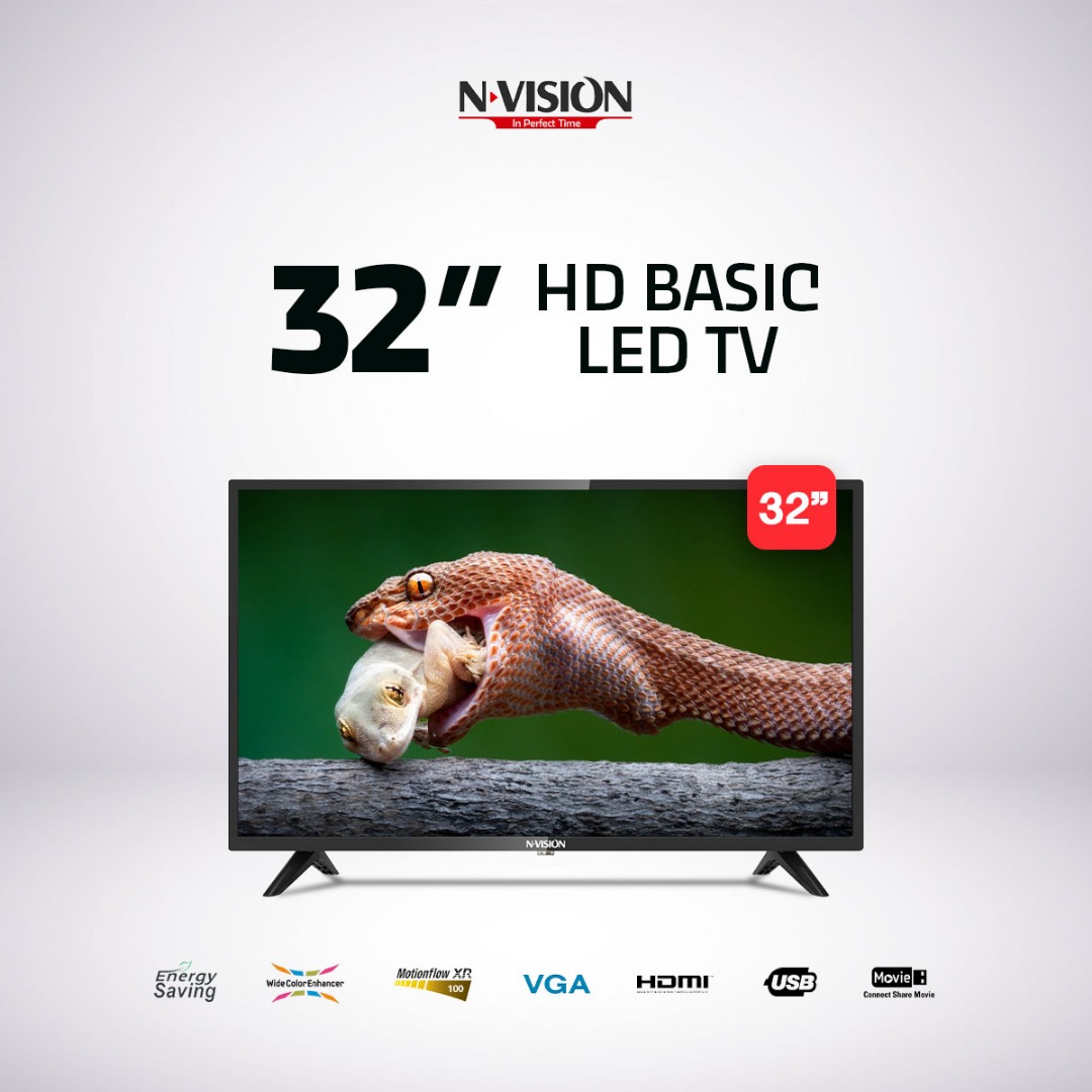NVision 32 Inch LED TV (REGULAR TV) -(N600-T32MA), TV & Home Appliances ...